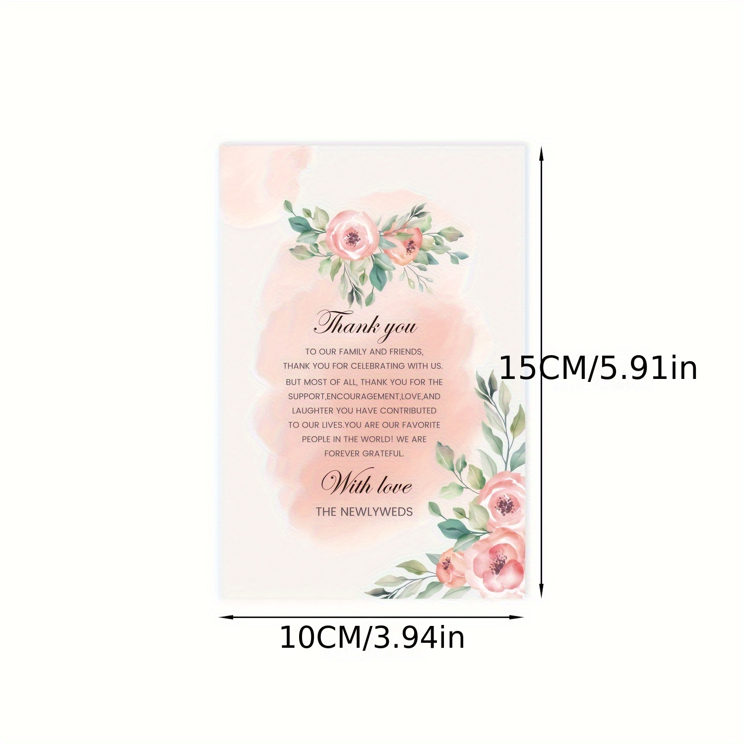 Wedding Banquet Table Thank Card Table Decorations Reception - Temu