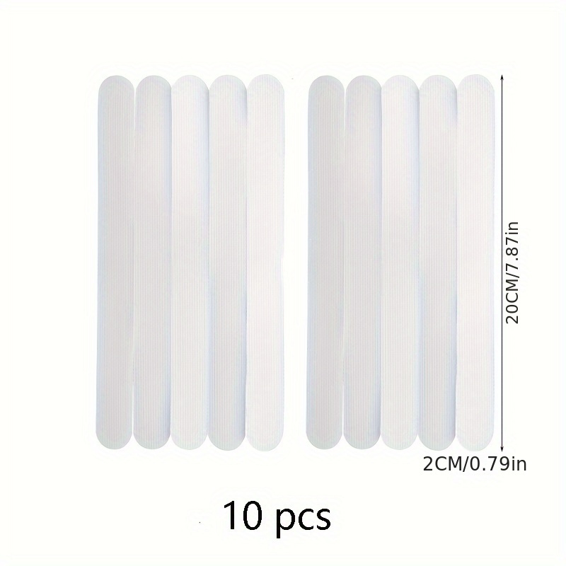 10pcs Clear Bathroom Non Slip Stickers Anti Slip Shower - Temu United ...