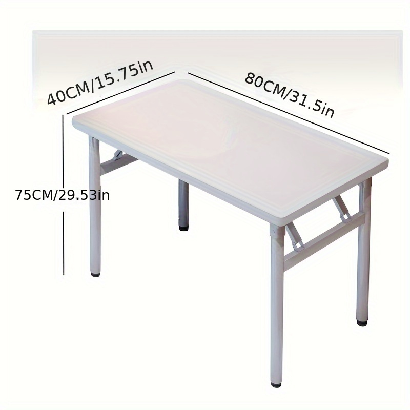 Folding Table Computer Table Home Simple Catering Study Desk - Temu ...