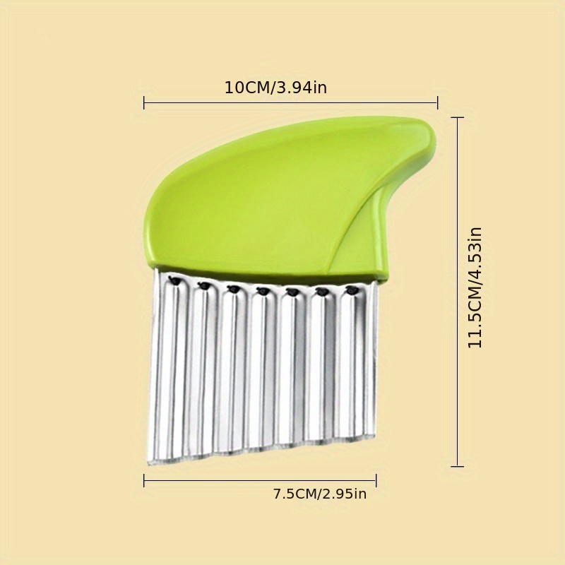 1pc Potato Slicer French Fries Cut Wave Cut Wolf Tooth Knife French ...