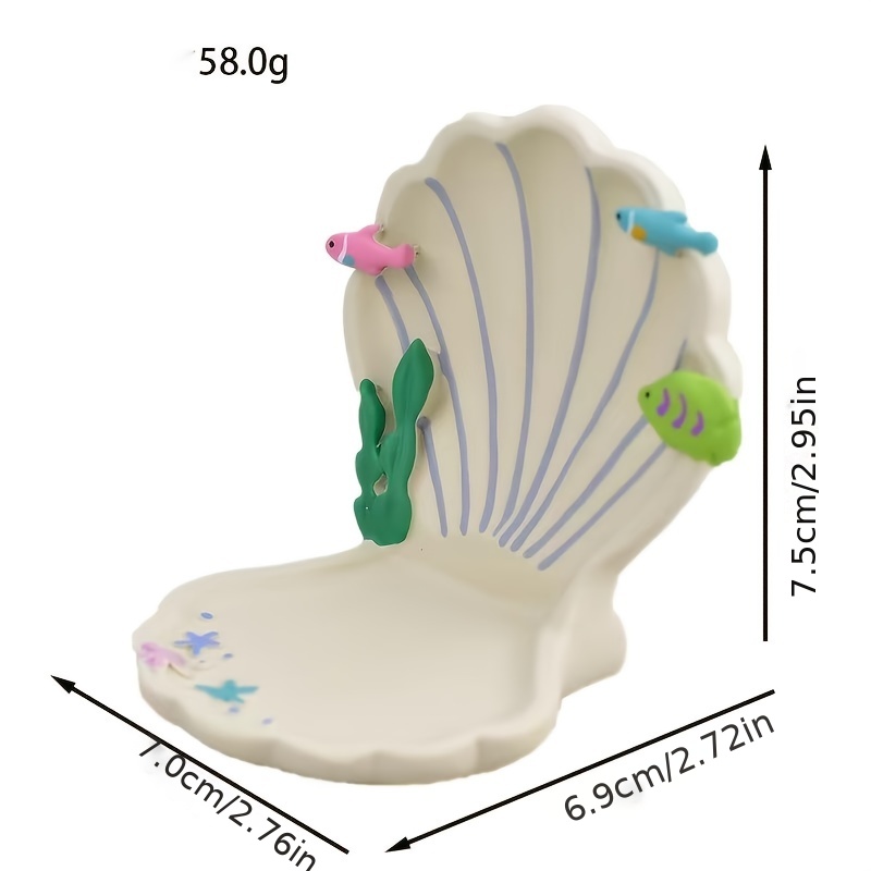 1pc shark mouth shell creative decoration fish aquarium landscape ...