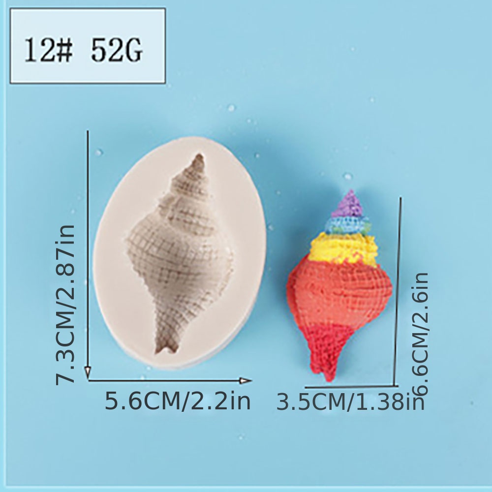 Fondant Silicone Mold Conch Fish Starfish Cake Baking - Temu Netherlands