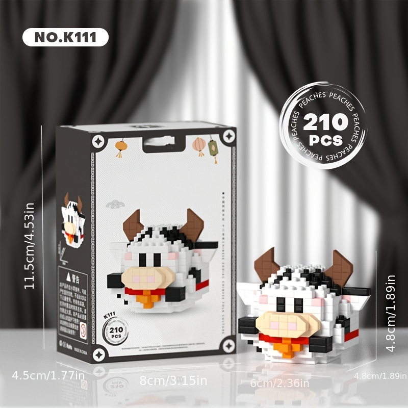 The Twelve Chinese Zodiac Signs Leisure Puzzle Building Blocks Toy ...