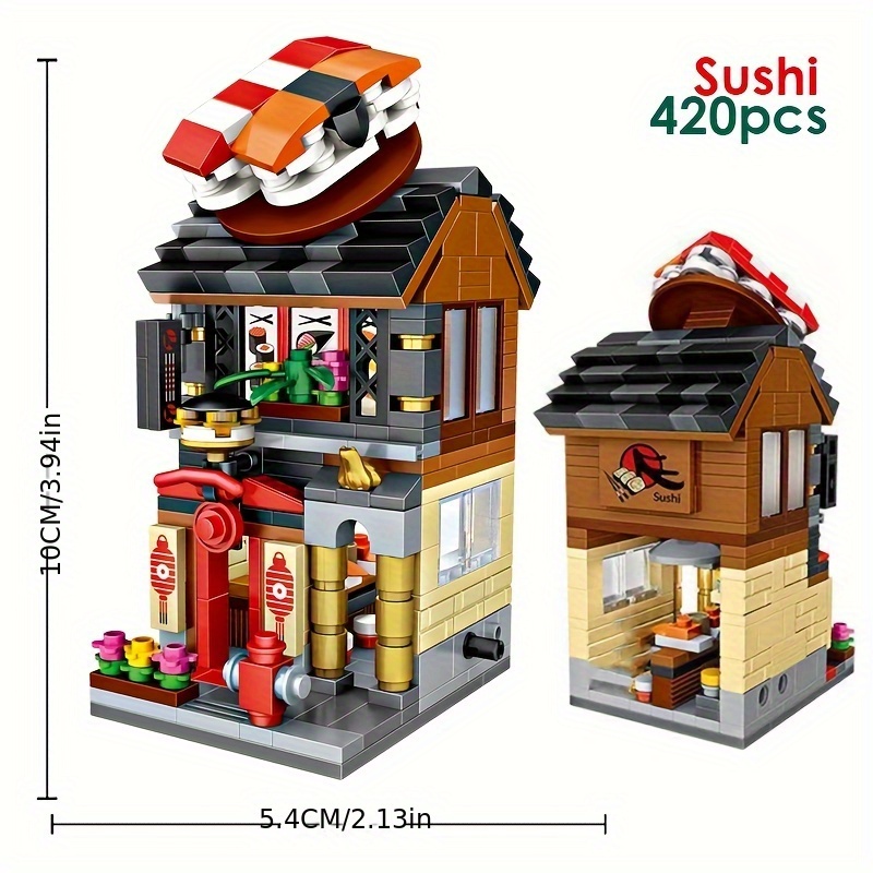 mini stores shop building blocks toys set dimension 5 2 5 2 10cm about ...