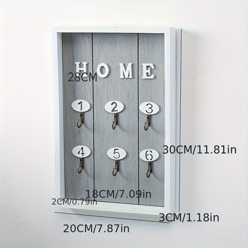 Abstract Creative Key Hook Key Storage Box Home Wall - Temu Australia