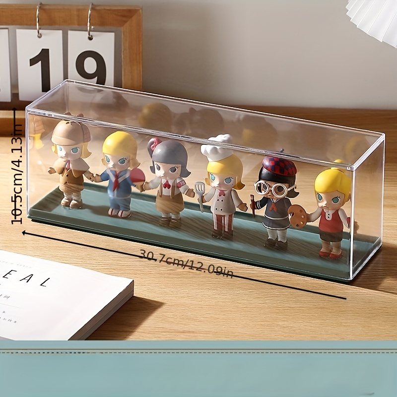 Clear Showcase Cartoon Doll Acrylic Blind Box Figures - Temu
