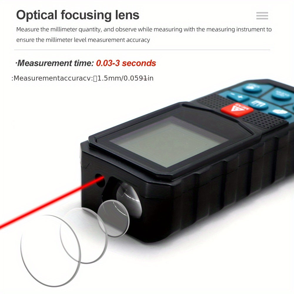 1pc 레이저 거리 측정기 70m 50m 적외선 거리 측정 장비 디지털 거리 측정 장비 레이저 테이프 거리 측정 장비 Temu South Korea