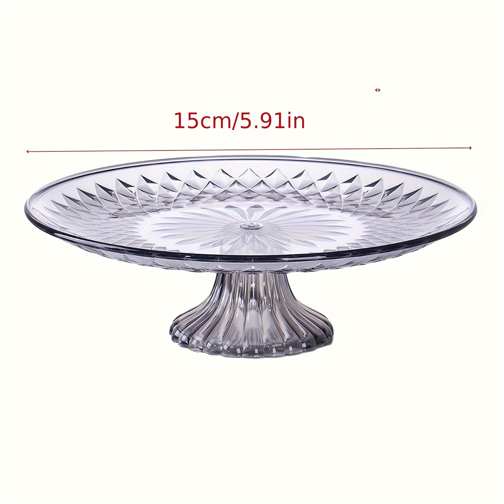 Round Cake Stand Serving Tray Acrylic Food Grade Safe - Temu Denmark