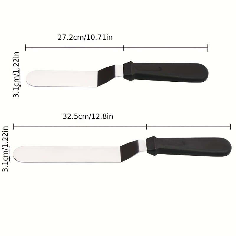 Stainless Steel Icing Spatulas Cake Decorating Tools Baking - Temu ...
