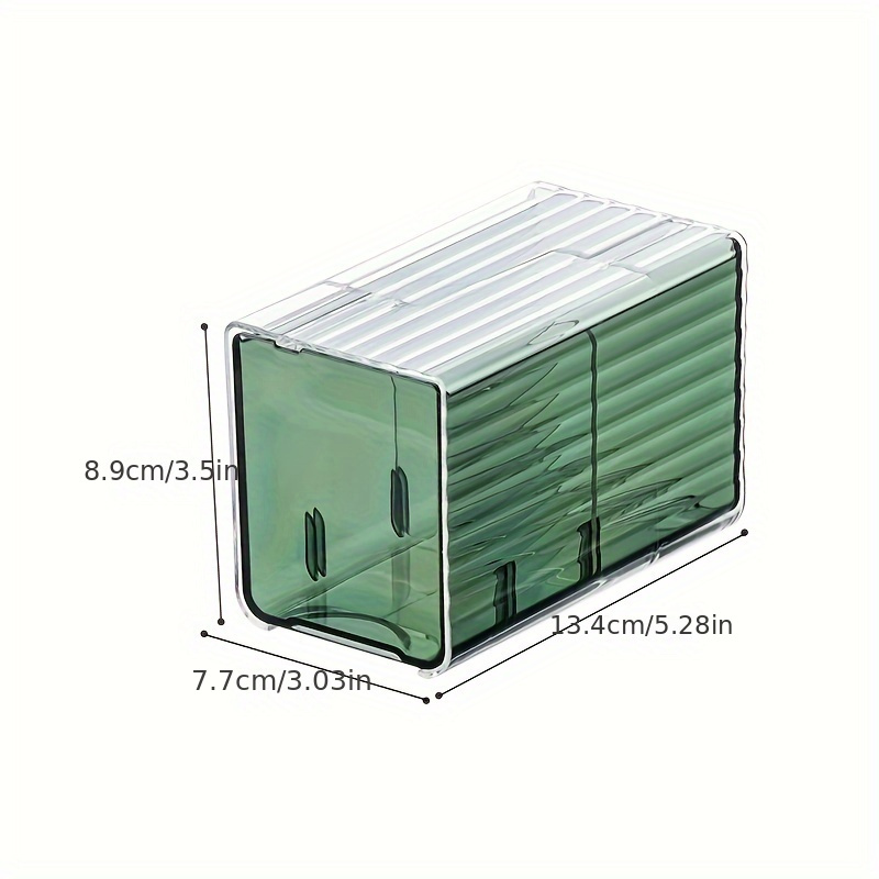 1 Pcs Wall Mounted Storage Box Transparent Acrylic Jewelry - Temu Ireland