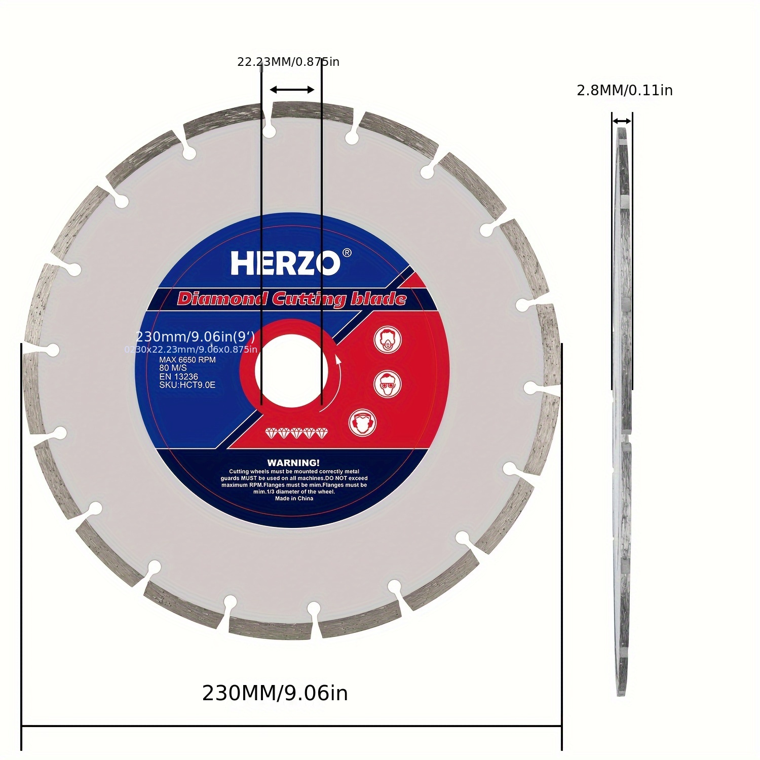 Diamond Cutting Disc Cutting Masonry Brick Reinforced - Temu