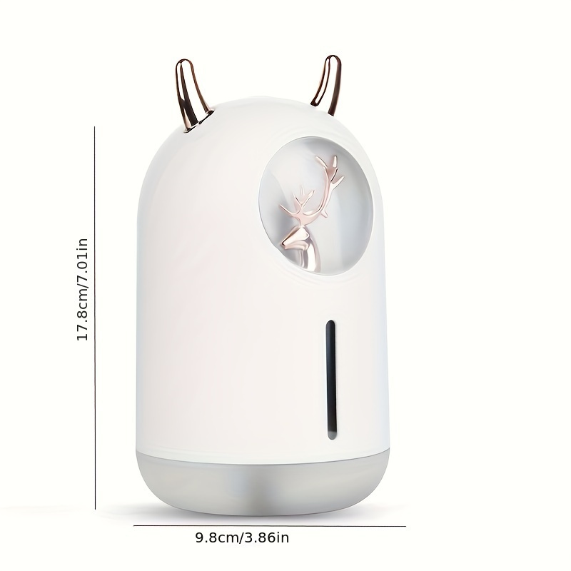 Mini Cute Deer Humidifier - Quiet Usb Powered Single Room Air ...