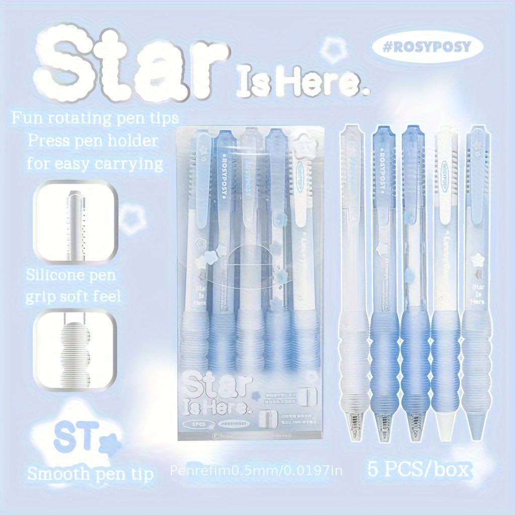 Cute Gel Pen Signature Pen Writing Gel Pen School Stationery - Temu Ireland