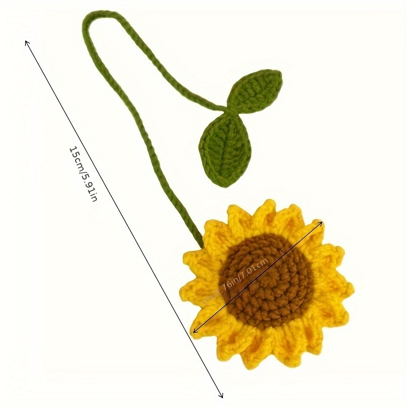 1 قطعة، إشارات مرجعية عباد الشمس الصوفية المصنوعة يدويًا، - Temu Qatar