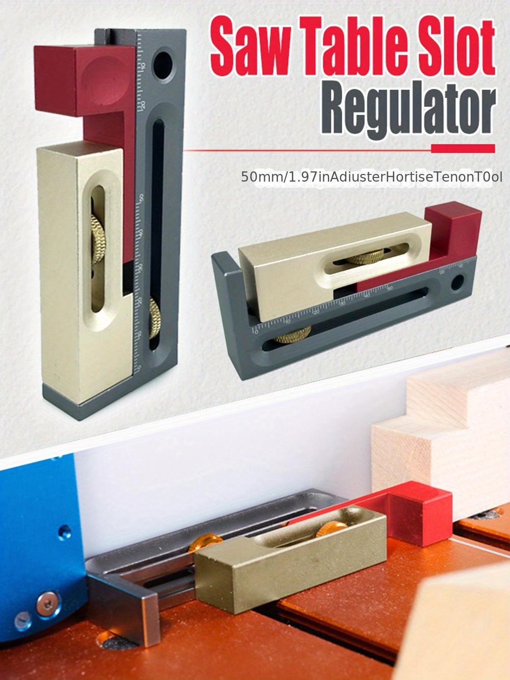 Carpenter Tools Saw Table Saw Seam Adjuster Tenon Mortise - Temu