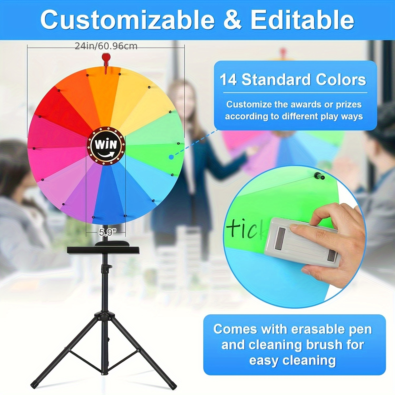 spin wheel sold on Temu United States
