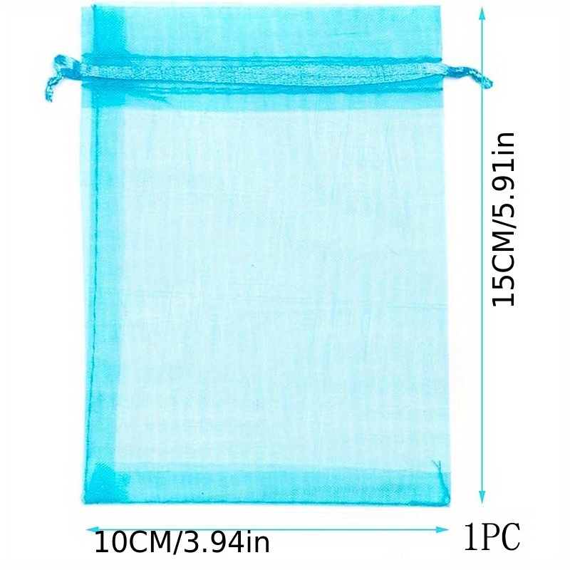 Plain Yarn Bag, Solid Color Organza Bag, Drawstring Bundle Mouth Bag ...
