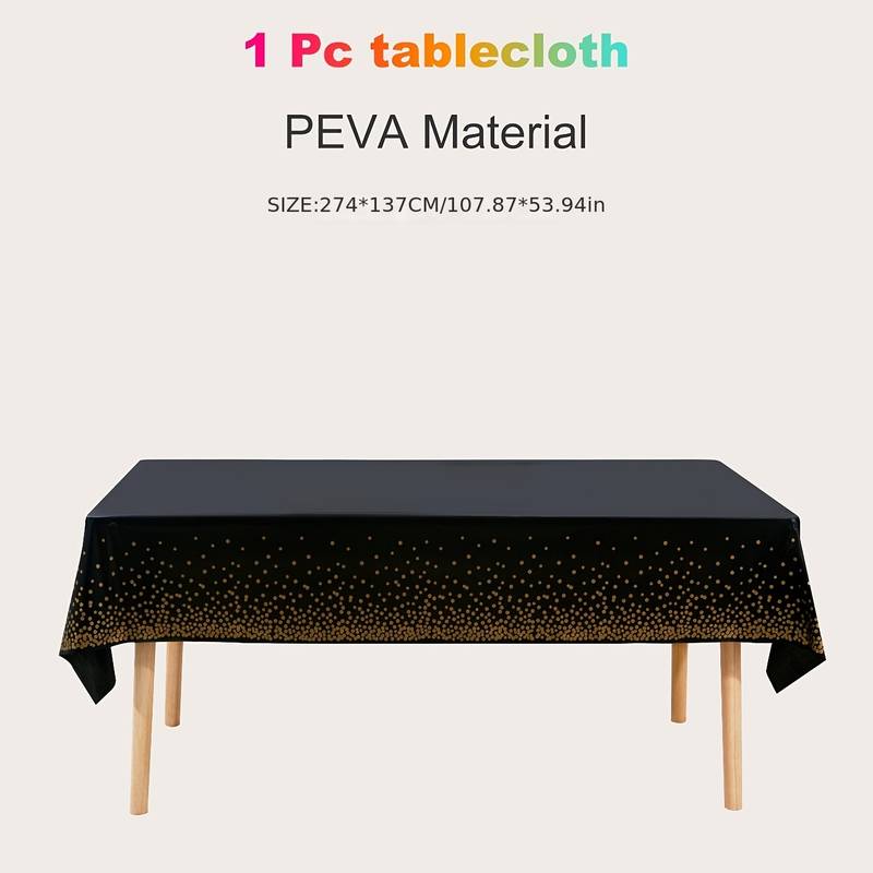 Disposable Plastic Tablecloth Peva Party Decoration Arrangement ... Disposable Plastic Tablecloth Peva Party Decoration Arrangement ...