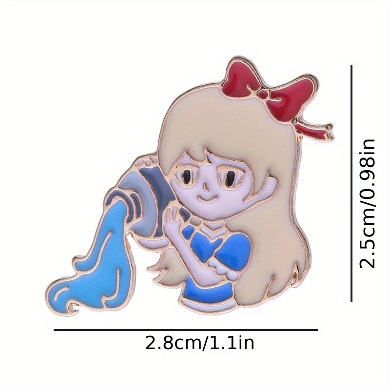 Creative Twelve Constellation Brooch Girls Cartoon Cute Pin - Temu ...