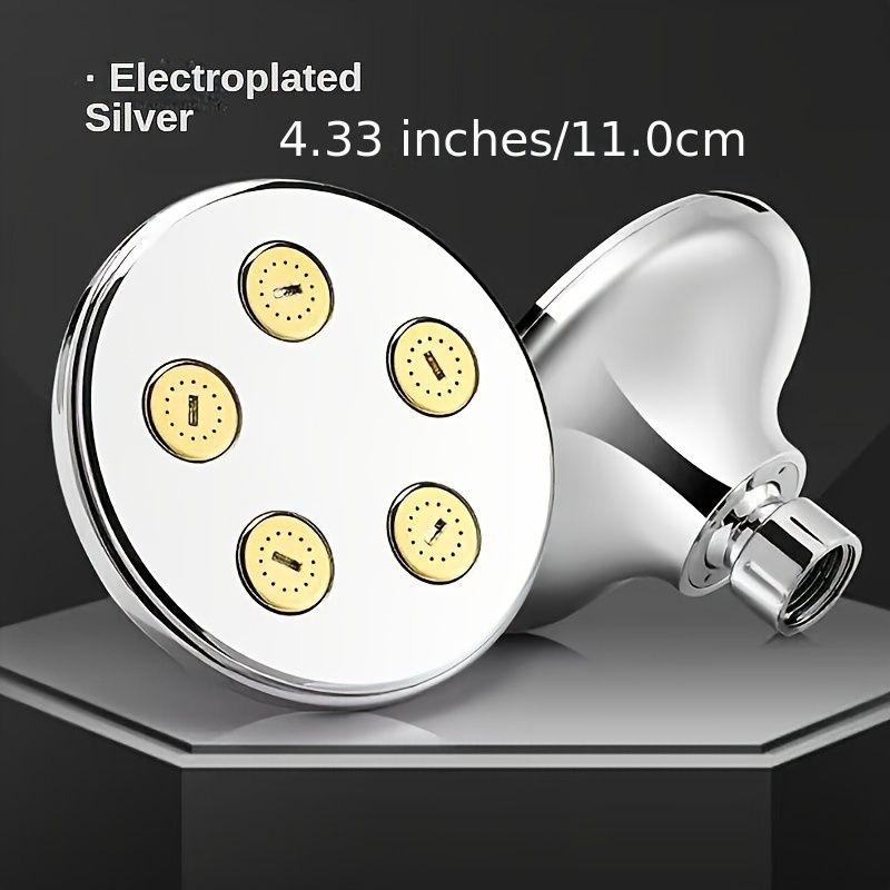 Small Waist Booster Shower Head Small Top Spray Large Water - Temu ...