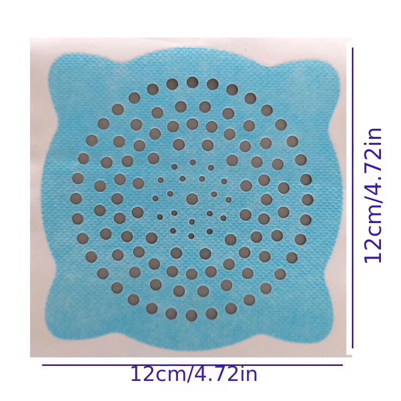10pcs Disposable Floor Drain Stickers Hair Stickers Sewer - Temu Ireland
