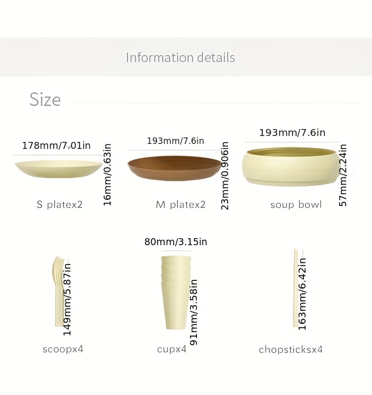 Outdoor Tableware Set, Portable And Lightweight Camping Equipment ...