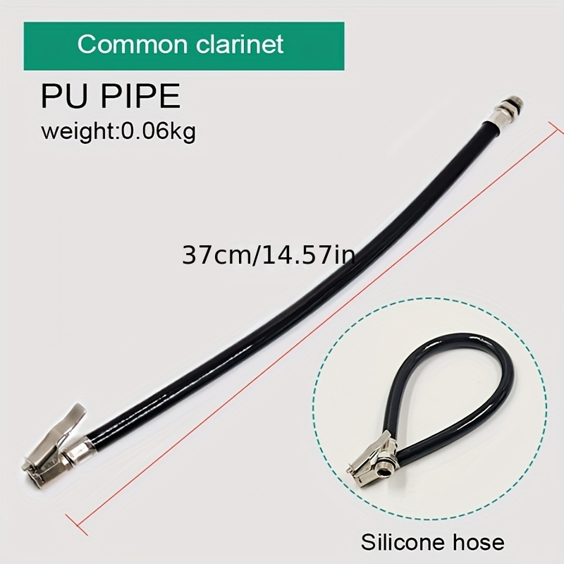 Tire Inflator Hose Tyre Hose Portable Air Compressor Pipe - Temu