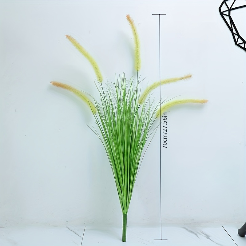 1pc Lifelike Artificial Dogtail Grass Perfect For Wedding Decor ...