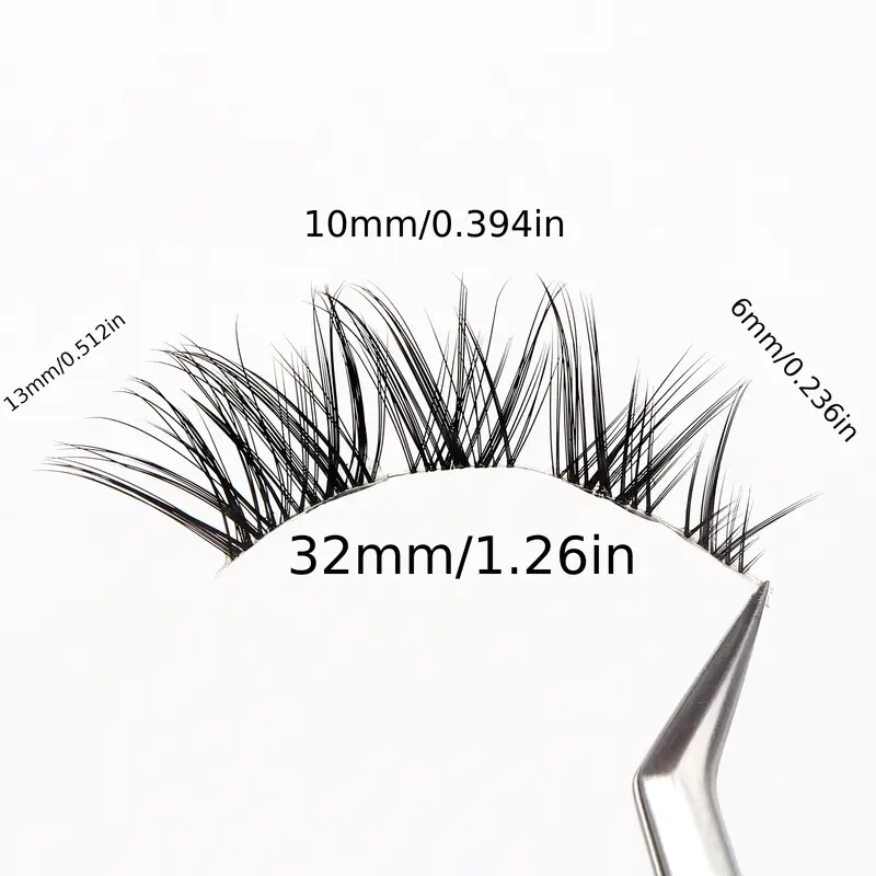 Dense Fox Eyes Eyelashes Cat Eyelashes Extension With - Temu Dense Fox Eyes Eyelashes Cat Eyelashes Extension With - Temu