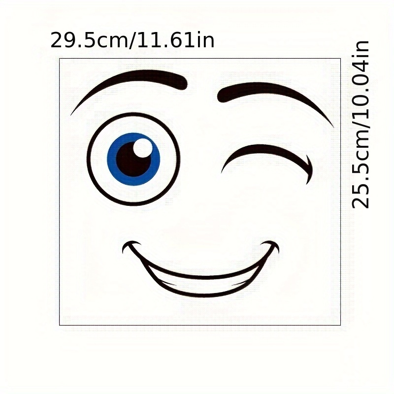 Smiling Face Element Sticker Cheap Funny Toilet Sticker - Temu Philippines