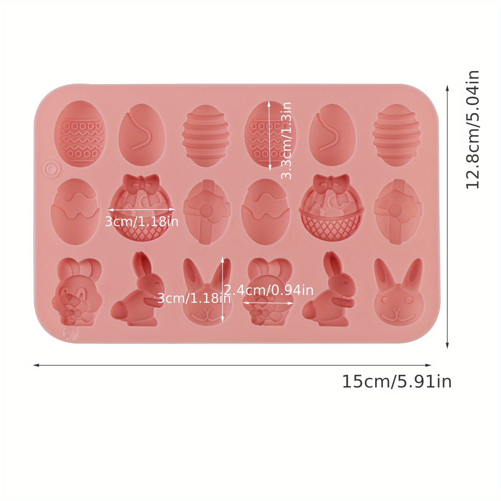 Silicone Gummy Mold Candy Molds Fondant Mold Diy Cake - Temu Canada
