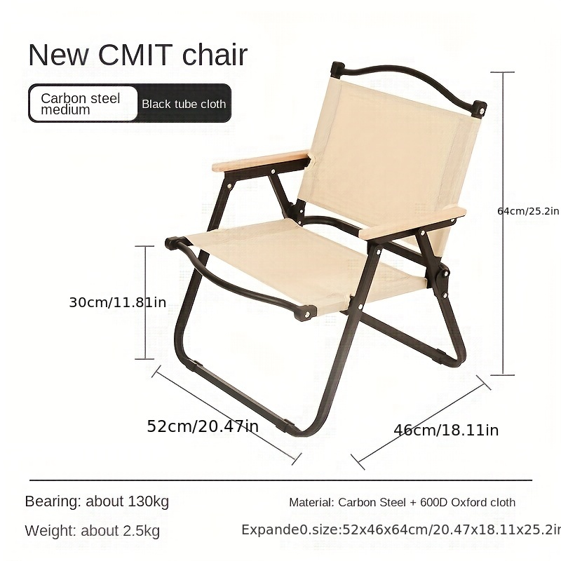 Kermit Chair Outdoor Portable Folding Chair Camping Picnic - Temu ...