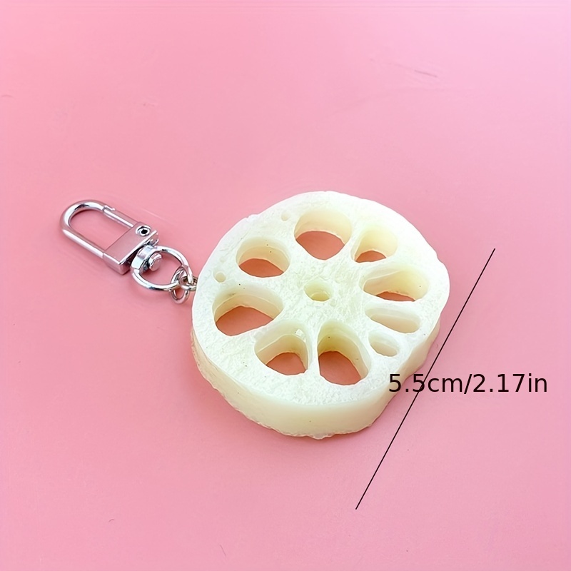 1pc Poached Egg West Blue Flower Simulation Mushroom Pendant - Temu ...