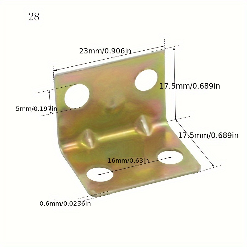 aluminium alloy l shaped right angle corner fixed bracket - Temu Ireland