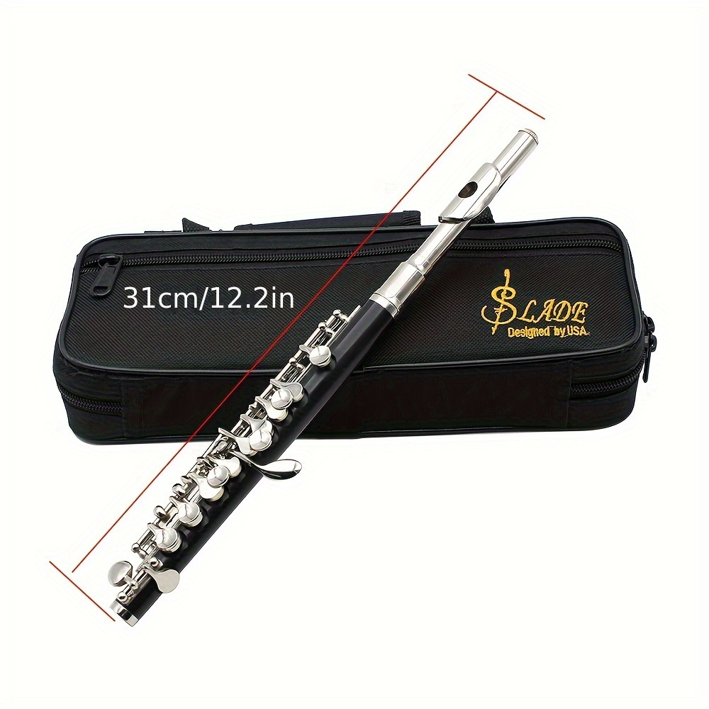 Bakelite Piccolo Professional C-Key Piccolo - Bakelite Body, White ...