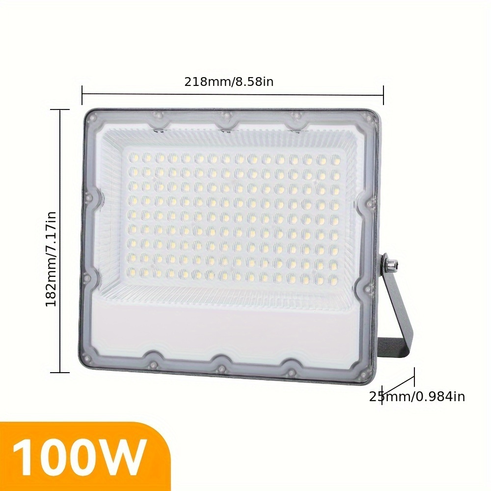 220 240v Led Grey Flood Light Outdoor Waterproof Courtyard - Temu Portugal