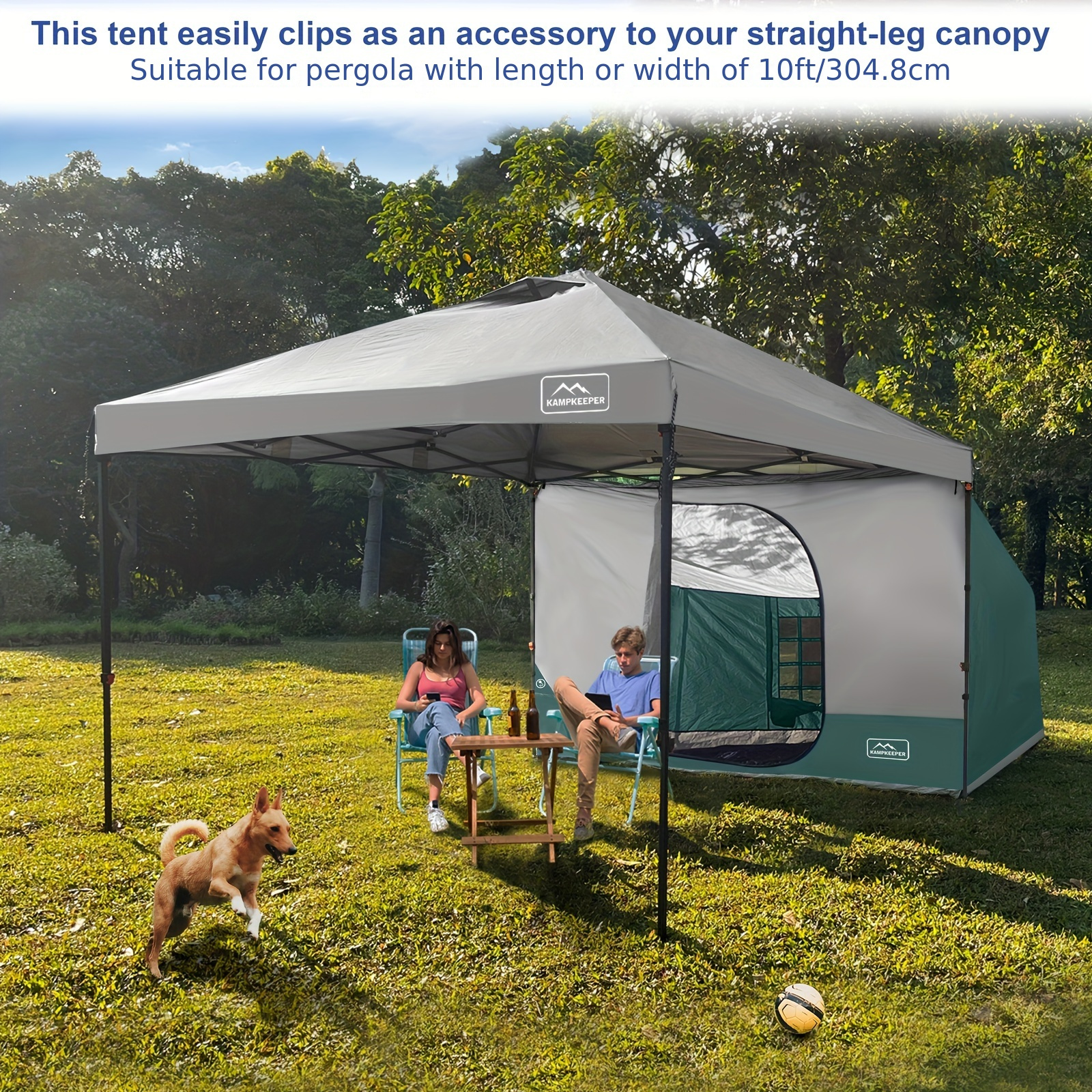 Canopy side tent store