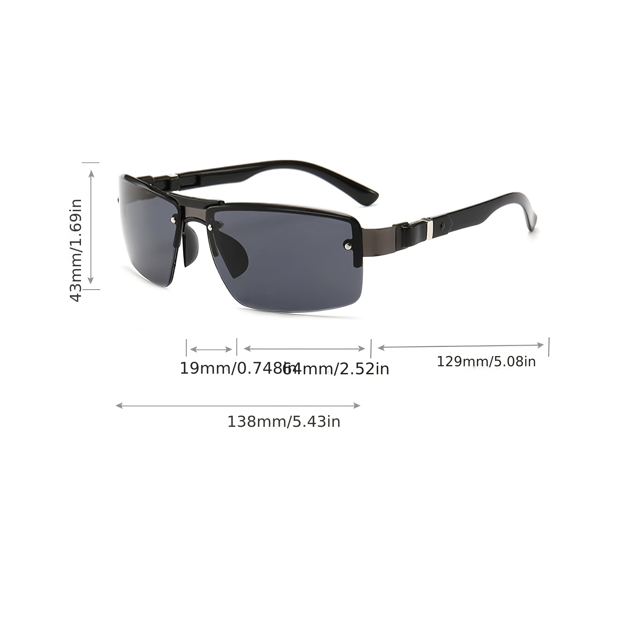 2 части Ретро Фентъзи Пънк Модни Очила За Мъже И Жени Перфектни За Външни Спортове Бягане