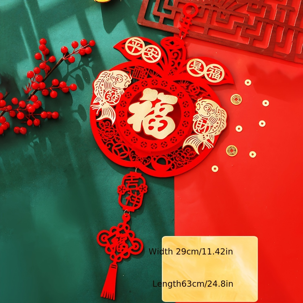 Happy New Year Year Dragon Chinese Knot Decoration Chinese - Temu Canada