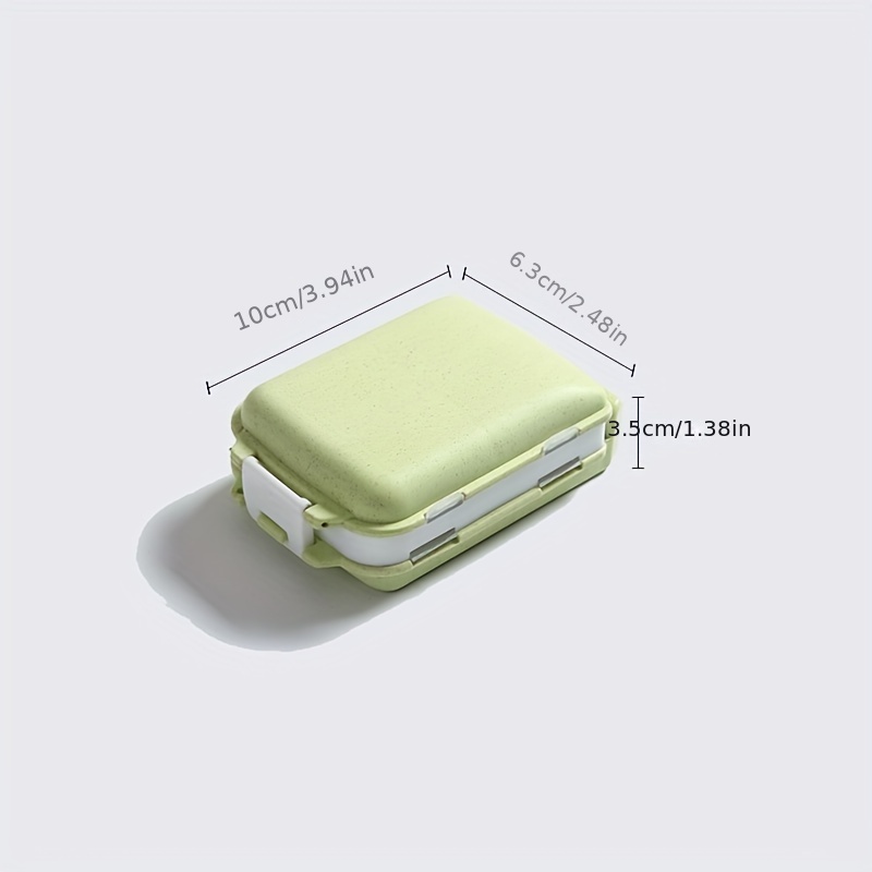 Pill Box, Portable Dispensing Box, Small Dispensing Box, Portable Mini ...