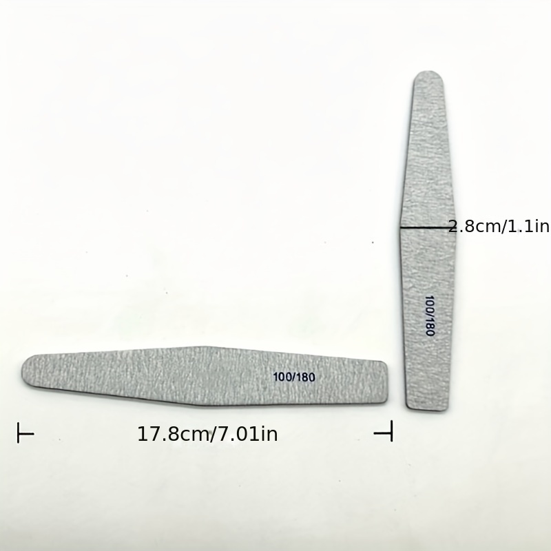 Professional Nail File Set Nail Files Buffers Double Sided - Temu Canada