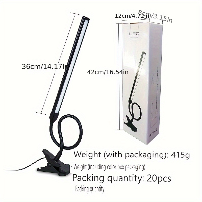 Led Eye Protection Table Lamp 360 ° Rotation Tricolor - Temu Norway