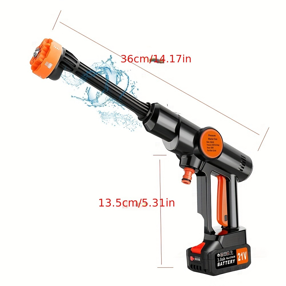 electric pressure washer 652 psi cordless pressure washer Temu
