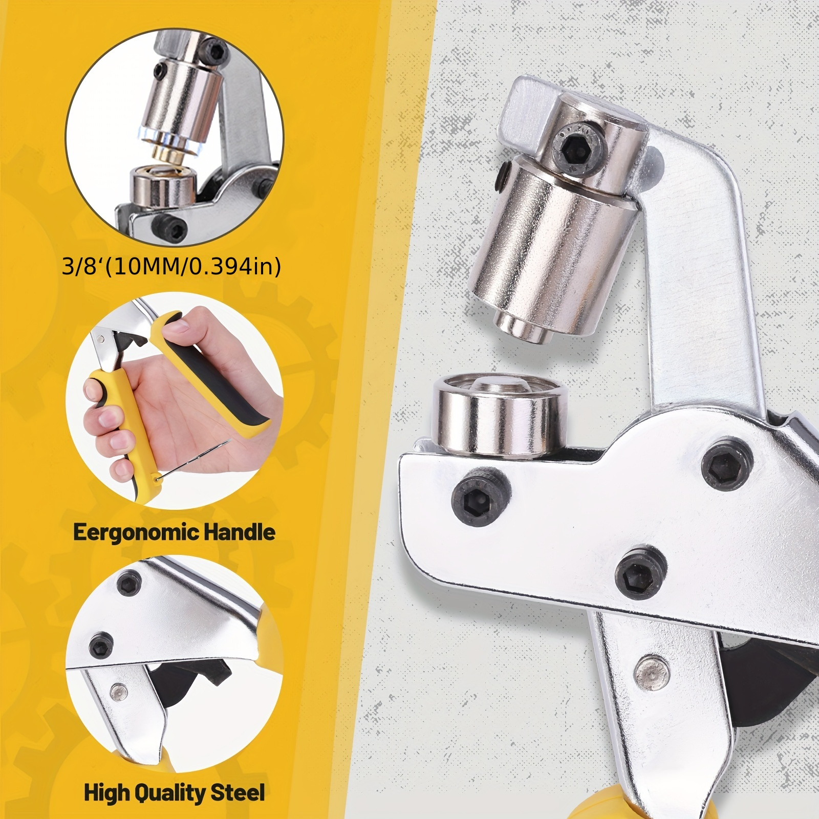 Leather grommet tool store