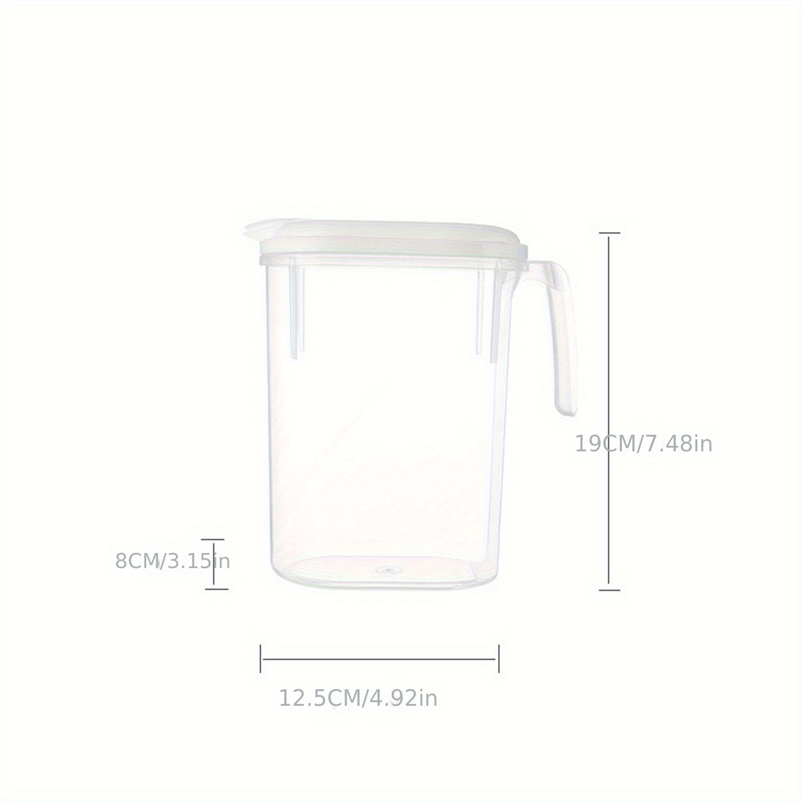 Clear Plastic Pitcher Heat Resistant Pp Multipurpose Tea Jug - Temu