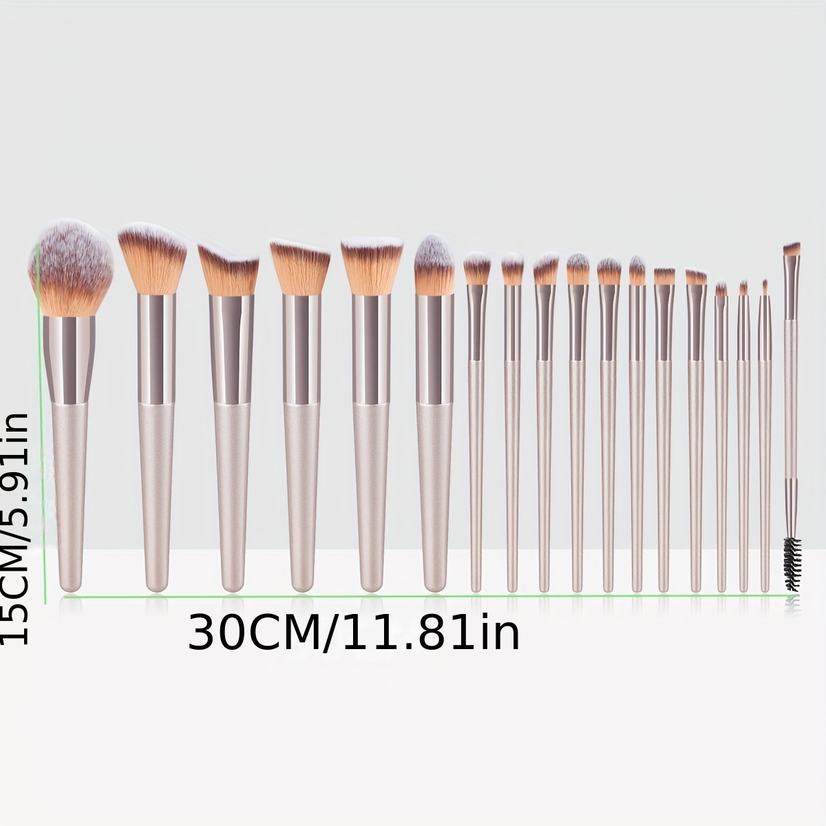 Makeup Brush Set Premium Synthetic Foundation Powder - Temu United Kingdom