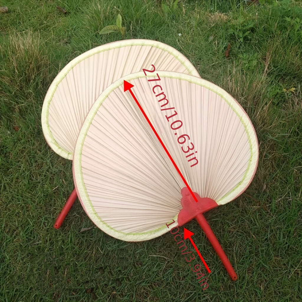 Leaf Retro Fan Handheld Fan Portable Summer Outdoor Fan - Temu