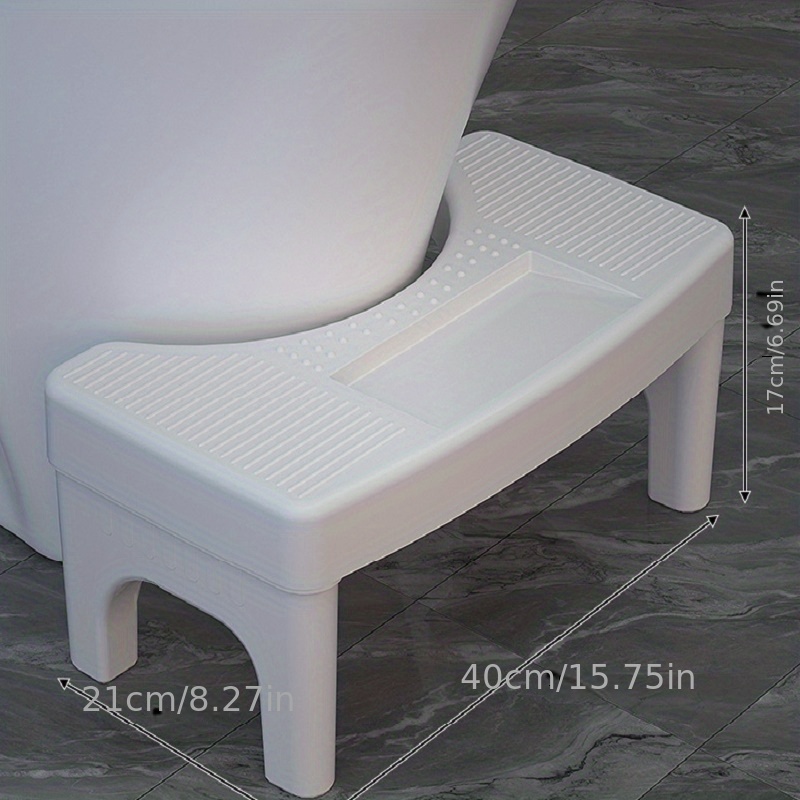 Poop Stool Toilet Step Stool Non slip Portable Capability - Temu