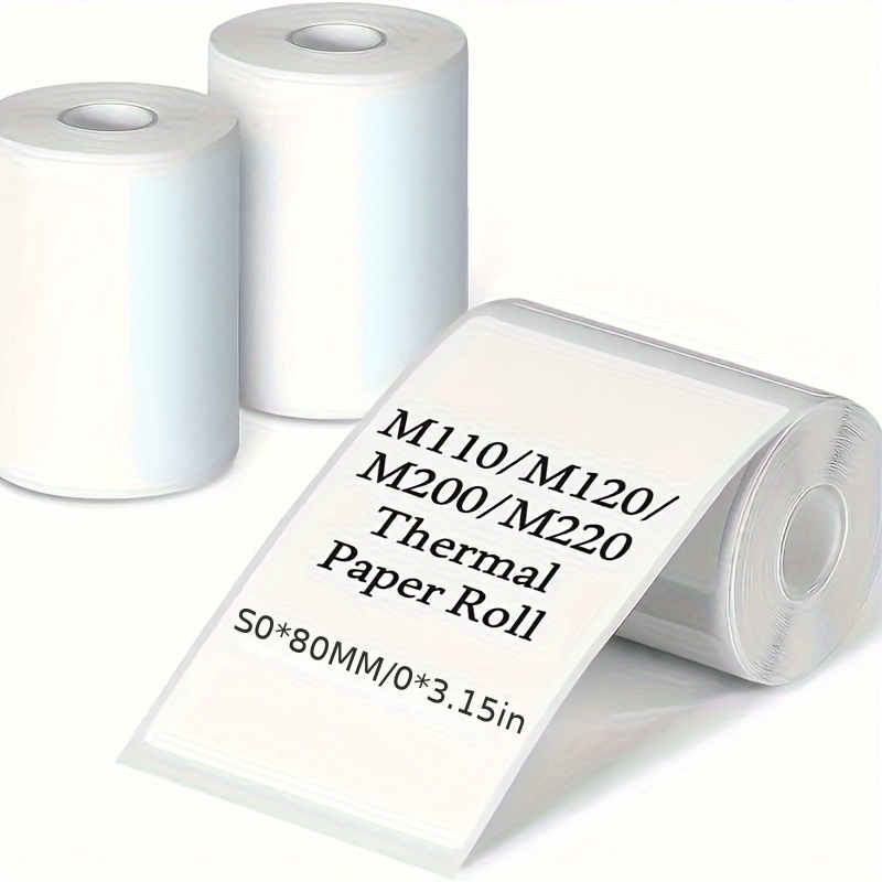 Labels M110 Labels White M220 Labels Suitable M220 M200 M221 - Temu ...