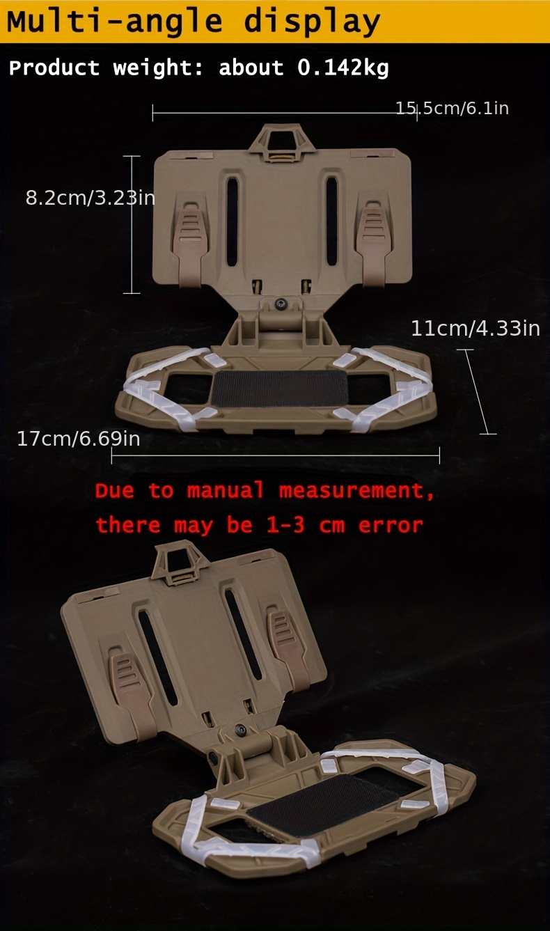 Folded Navigation Board Molle Phone Holder Universal Folded - Temu